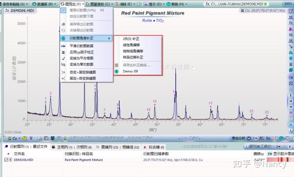 JADE pro 8.7 怎么做XRD数据？ ——角度误差（Δ2θ）相关精修功能介绍 - 知乎