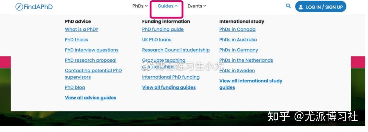 海外博士信息查找网站FindAPhD的正确打开方式 - 知乎