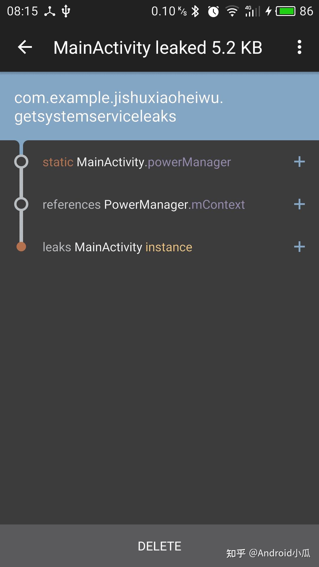Android内存泄漏：谨慎使用getSystemService - 知乎