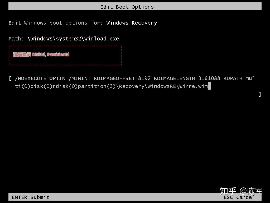 Windows bootmgr: 存放 WinRE 的分区被移动后, 如何修复 WinRE 启动项? - 知乎