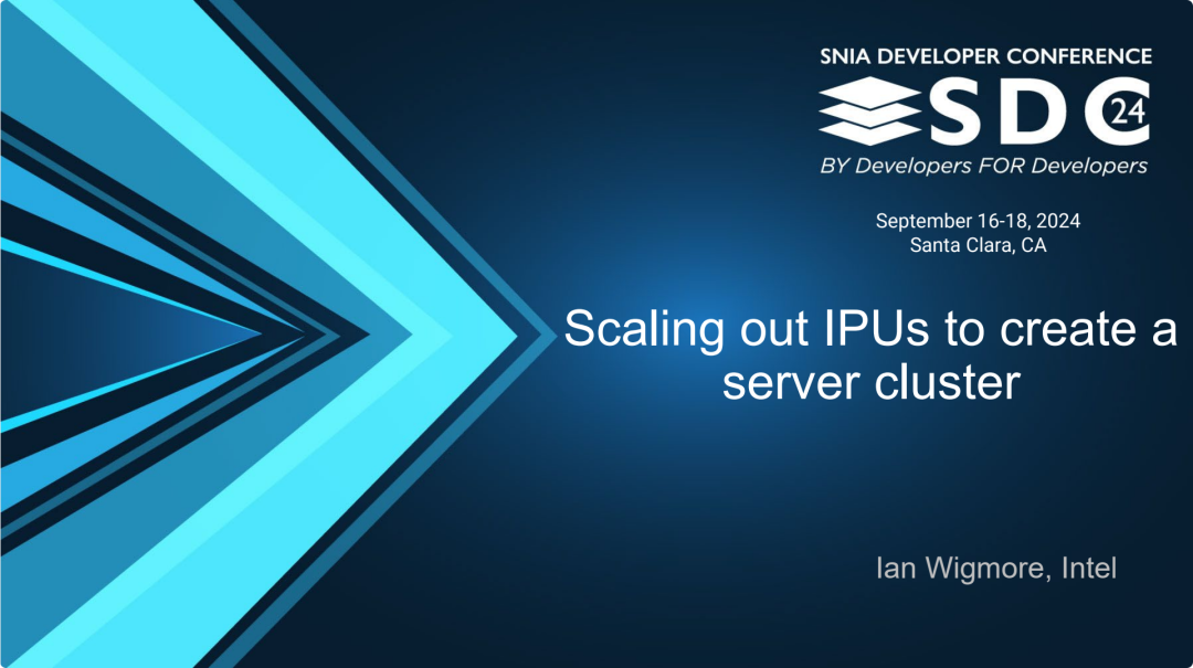 INTEL：基于IPU组建存储服务器集群 - 知乎