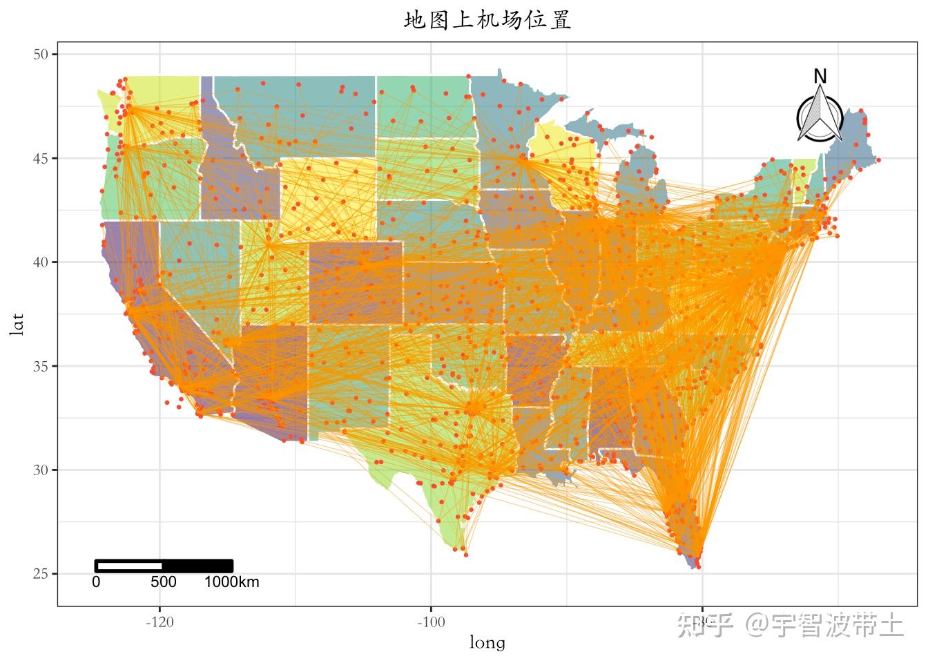 R语言——ggmap包可视化地图