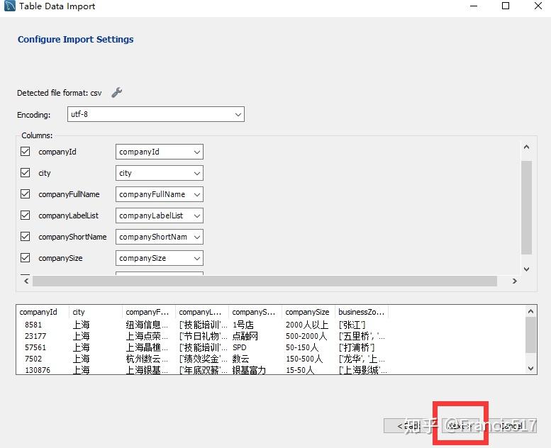 Mysql Workbench 导入CSV问题 - 知乎