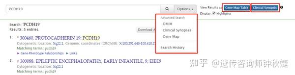 OMIM数据库使用方法简述 - 知乎