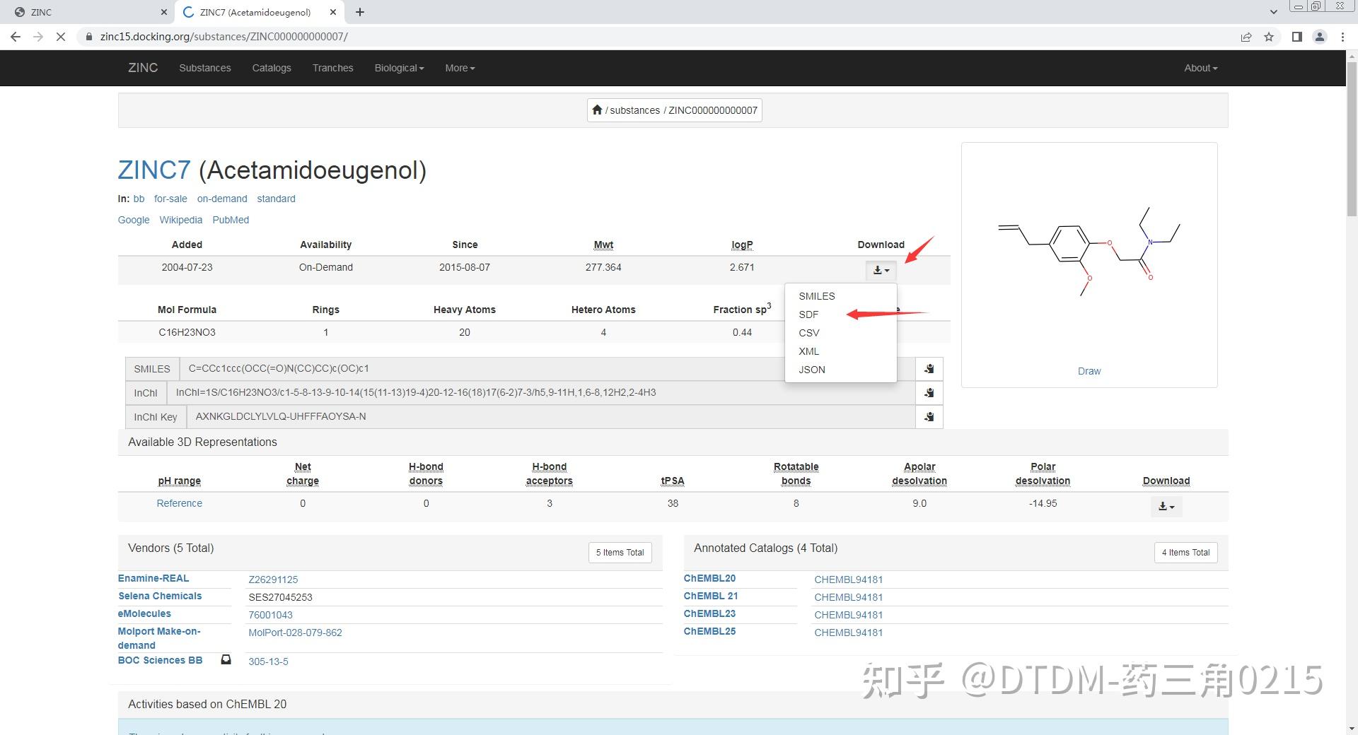 MOE中对接口袋的确定方式及小分子数据库的建立 - 知乎