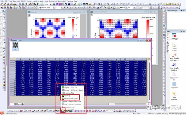 计算工具 科研绘图之热图 heatmap：MatLab、Python、Excel 和 Orgin 绘制方法全总结及横向比较 - 知乎