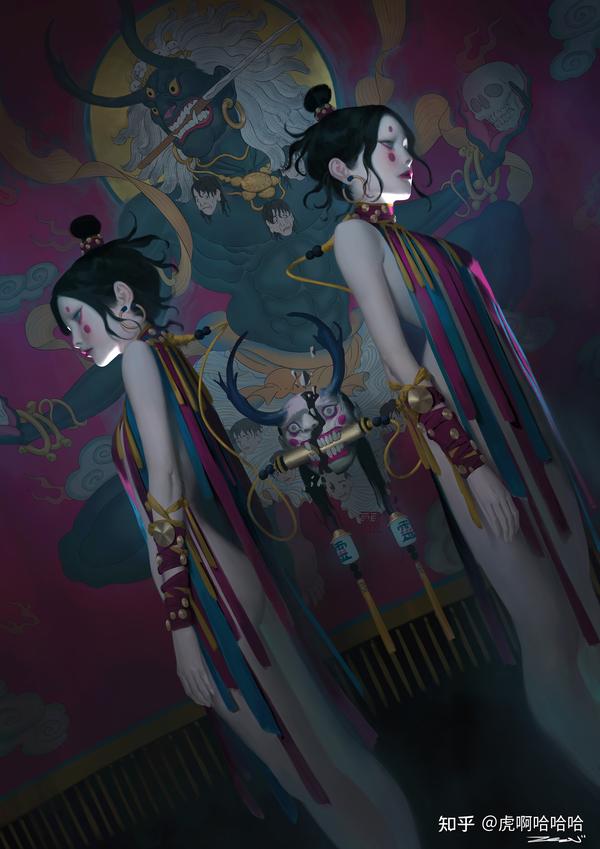 宝藏画师分享/Zeen Chin - 知乎
