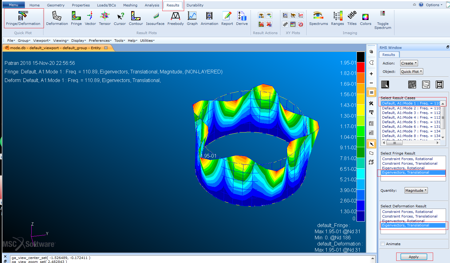 Patran/Nastran求解模态的基本步骤1 - 知乎