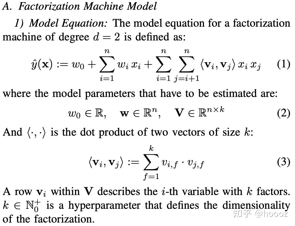 [经典精读-Factorization Machines(FM)] - 知乎