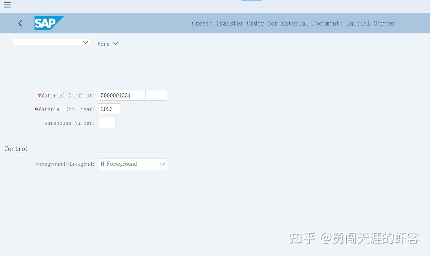 SAP WM 近期观察到的LT06事务代码执行时候出现的奇怪现象 - 知乎