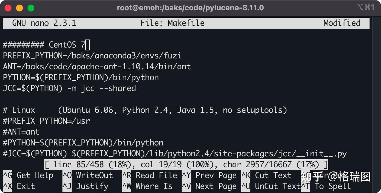 夫子•明察司法大模型-0001-pylucene 安装 - 知乎