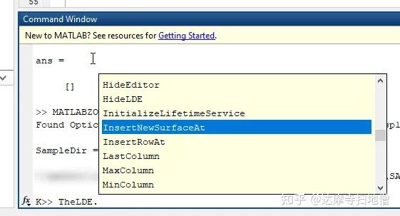 Ansys Zemax | 在 MATLAB 中使用 ZOS-API 的技巧 - 知乎