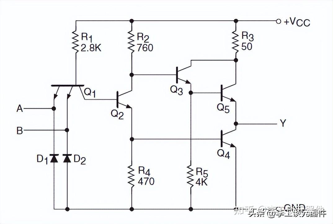 9种TTL电路使用方法，工作原理 +电路图，通俗易懂，几分钟就搞定 - 知乎
