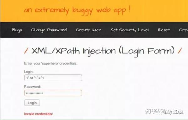 bWAPP 玩法总结 - 知乎