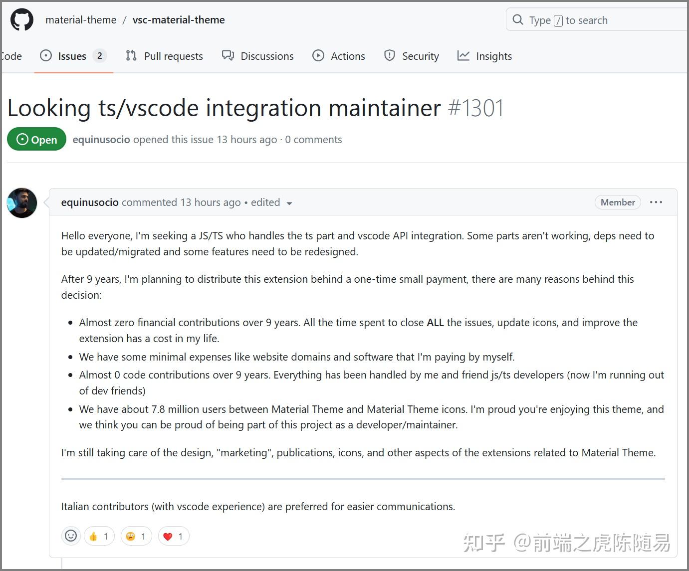 VSCode知名主题material-theme仓库代码清空 - 知乎