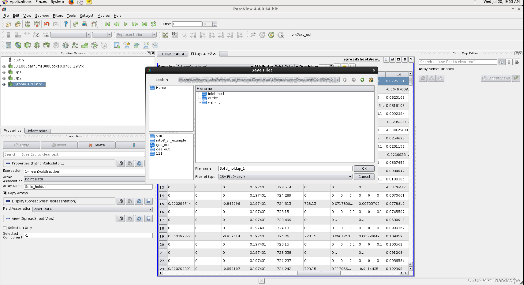 openfoam程序paraview pvpython后处理脚本 - 知乎