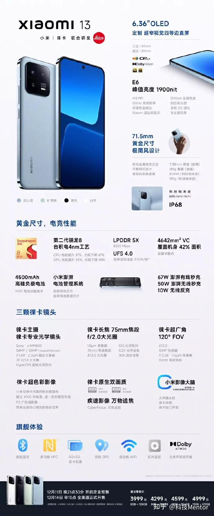 小米13系列正式发布：好的体验，以感动人心的价格提供给米粉 - 知乎