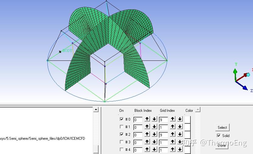 Some basic operations in Icem cfd - 知乎