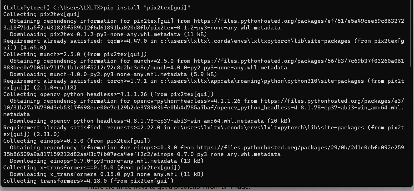 GitHub项目·LaTex OCR·一款免费的公式识别器 - 知乎