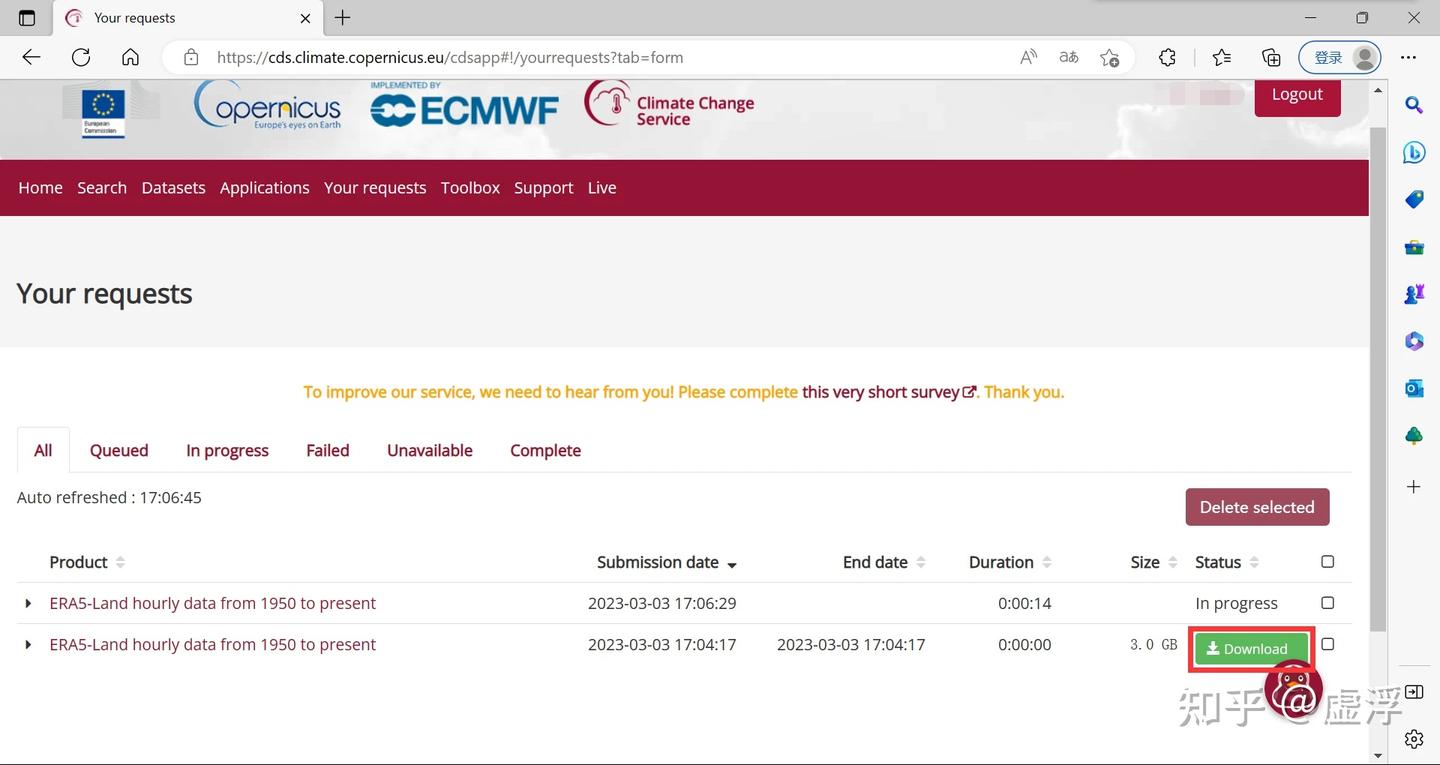 ERA5数据下载(三种方式) - 知乎