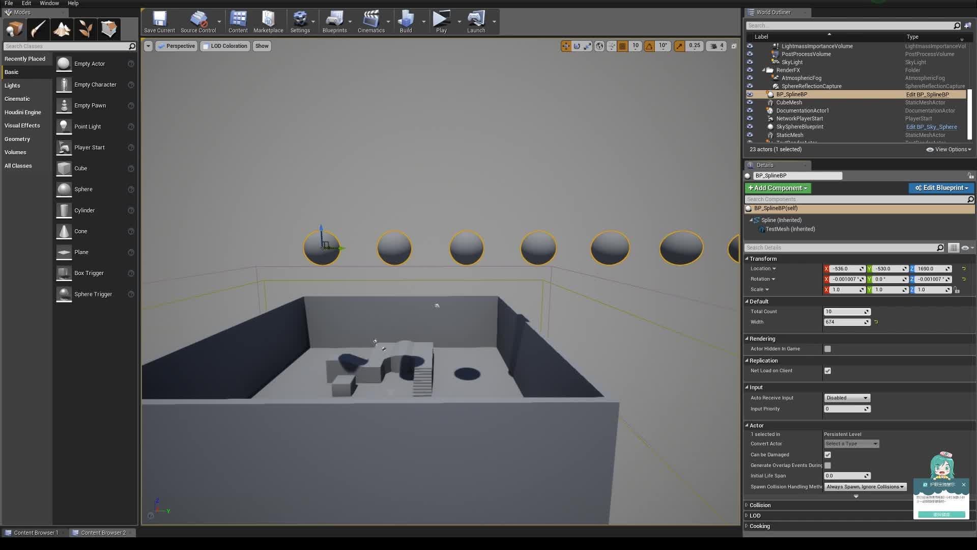 【UE4】Spline BP 程序化模型/动画轨迹（爆肝般的详细） - 知乎
