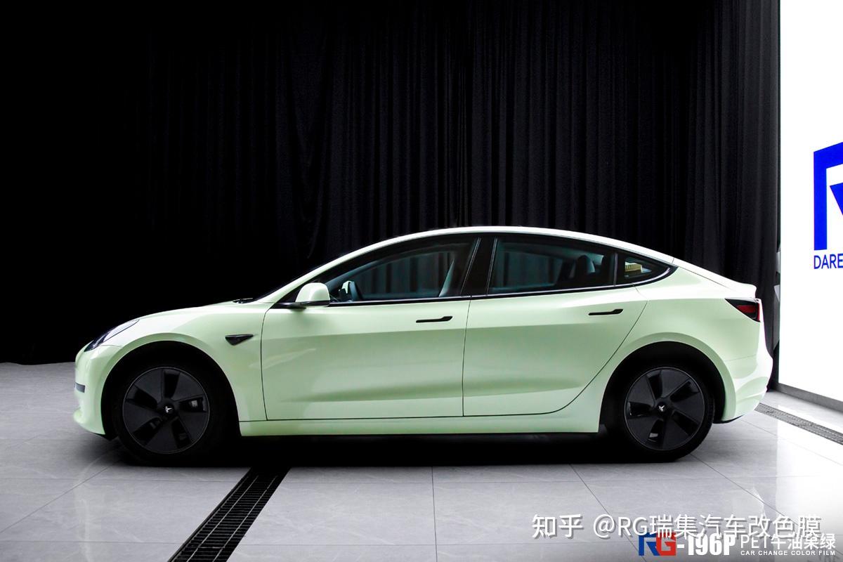 特斯拉model 3贴什么颜色最合适——车身改色贴膜 - 知乎