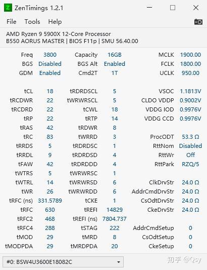 Zen3内存超频指南（光威血影DDR4 3600MHz超频4133MHz） - 知乎