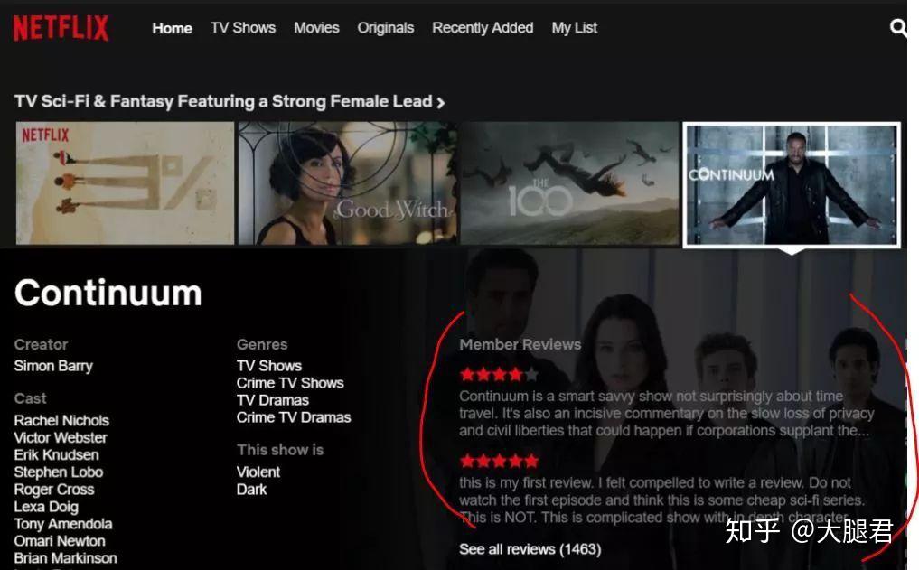 算法至上的Netflix，终于向“用户评论”功能下手了 - 知乎