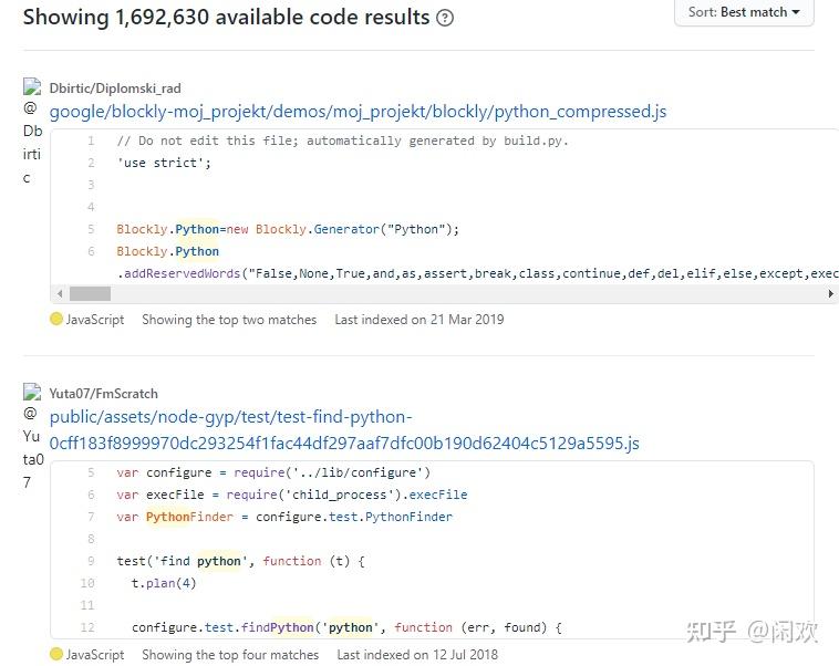 Github高级搜索技巧 - 知乎