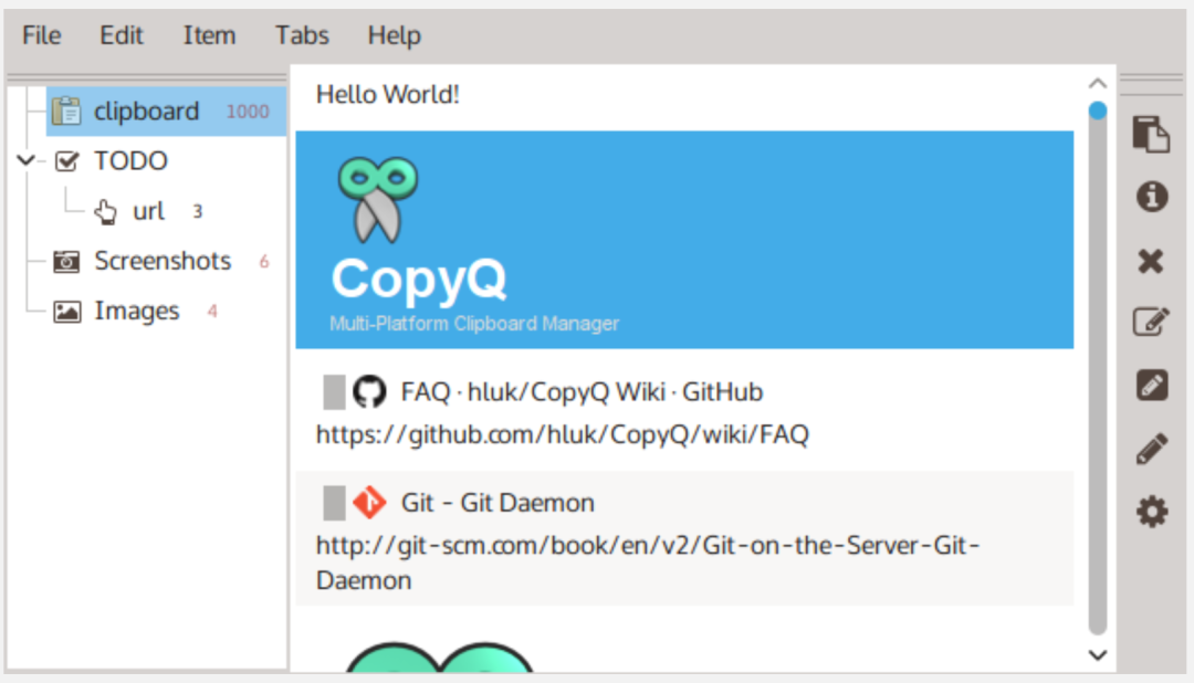 效率工具评测系列：强力剪贴板管理工具CopyQ，开源免费多平台，真香！ - 知乎