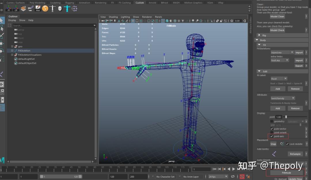 Advanced Skeleton绑定生成基础 - 知乎