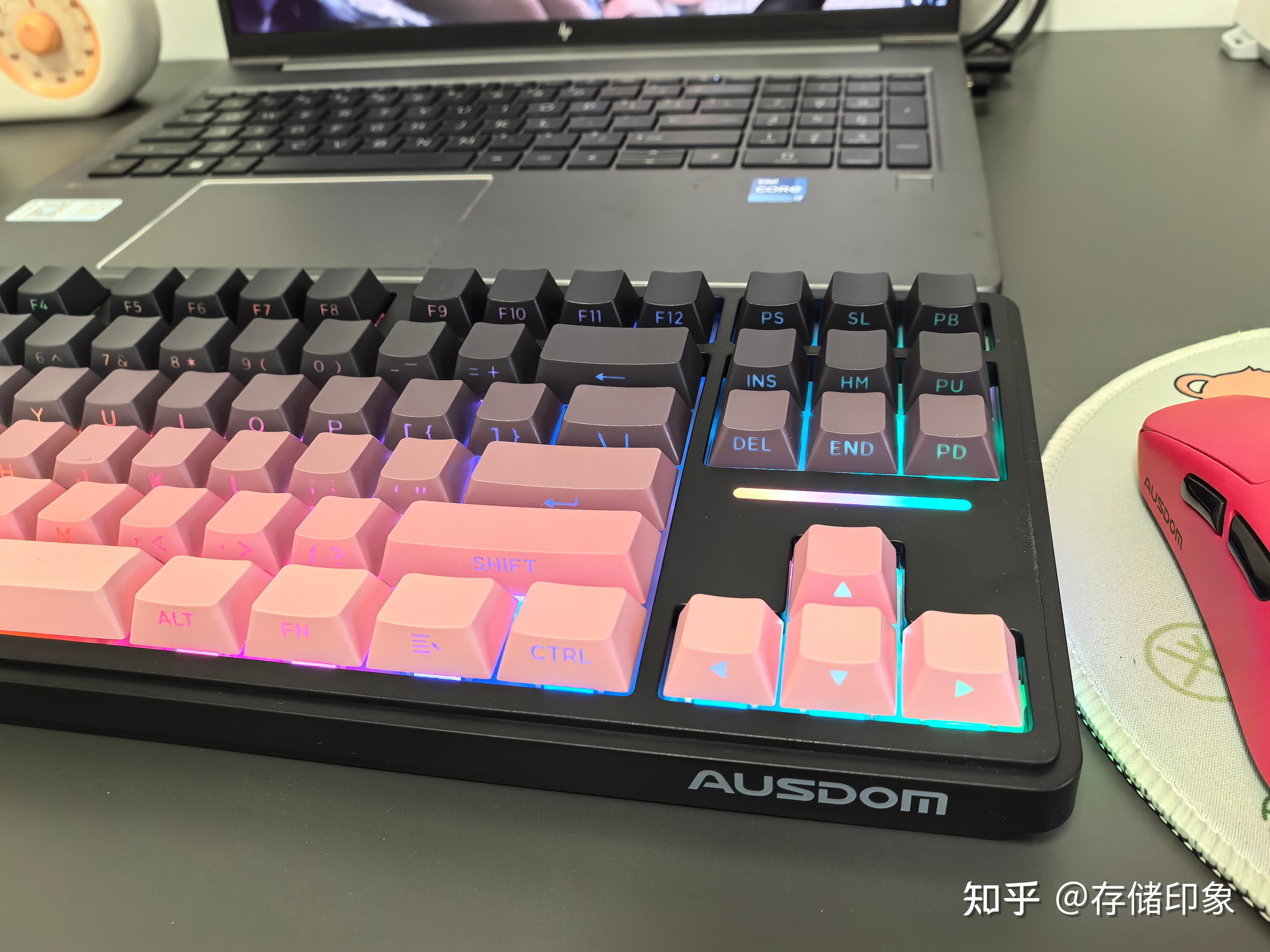 AUSDOM 阿斯盾 H87 机械键盘评测体验：大厂精品，200+ 价位段的高性价比专属利器 - 知乎
