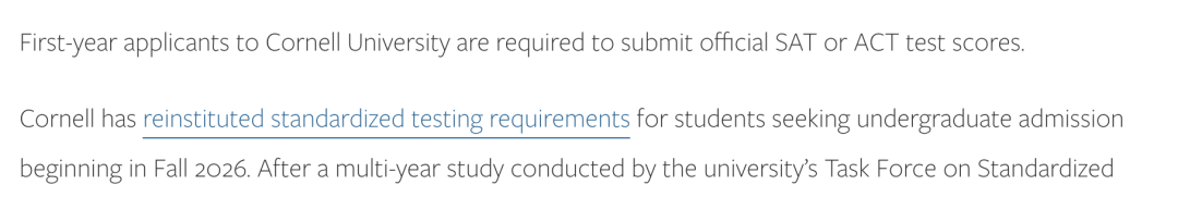 2026美本申请多所高校恢复SAT/ACT硬性要求！附全美Top50院校标化要求汇总 - 知乎