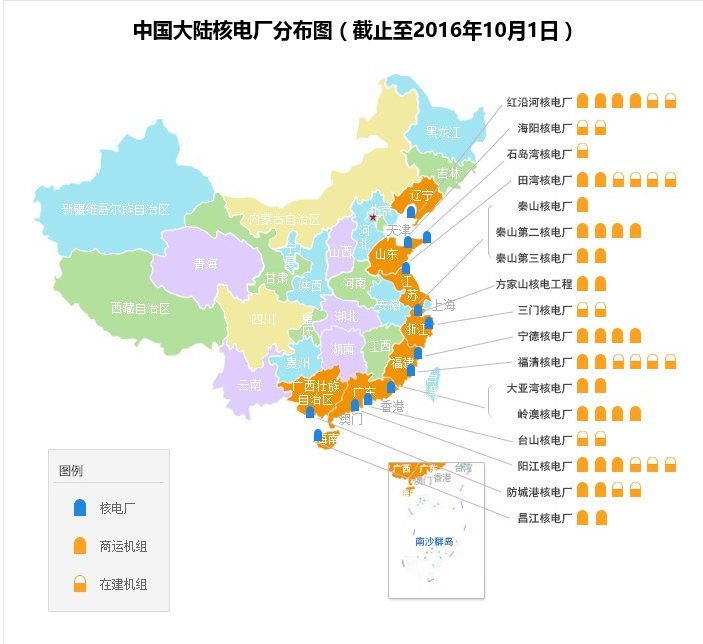 中国目前有哪些核电站？ - 知乎