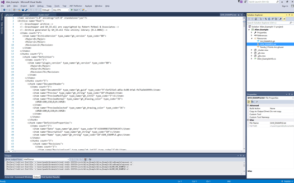 Grasshopper#vs将.ghuser,.gh,.ghx文件打包成.gha文件 - 知乎