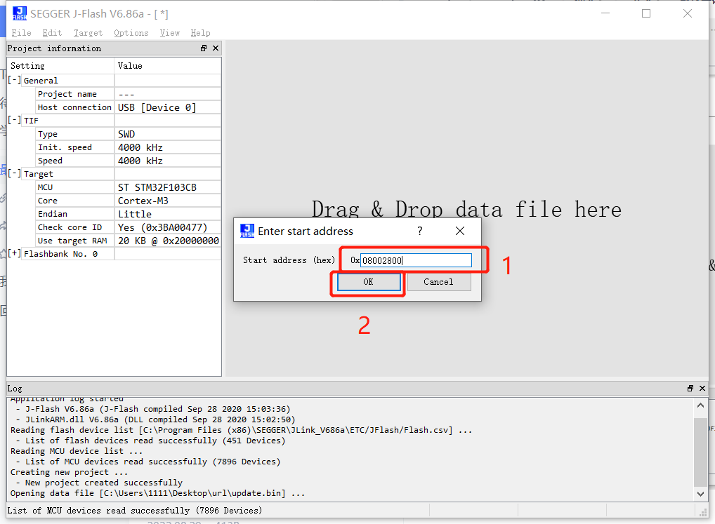 18.JFlash下载Hex、Bin文件---stm32 - 知乎