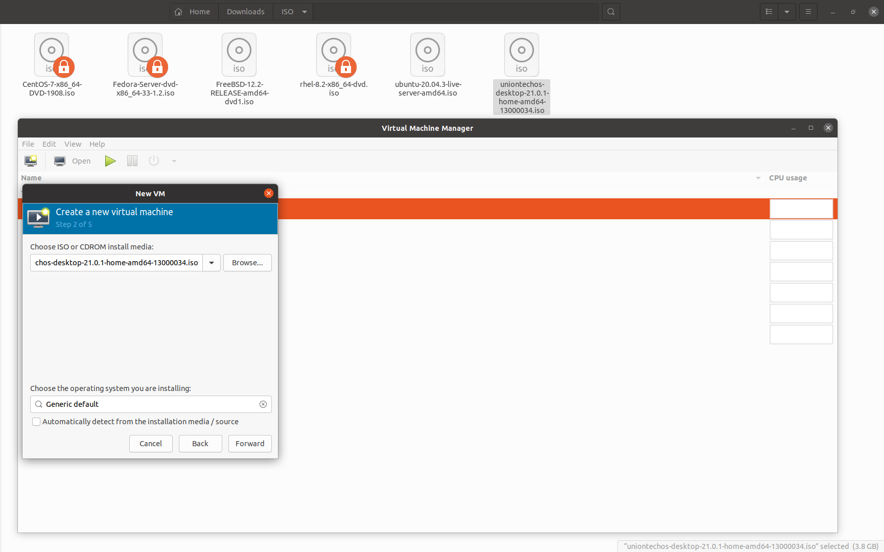 在Ubuntu上的KVM虚拟机里安装UOS - 知乎