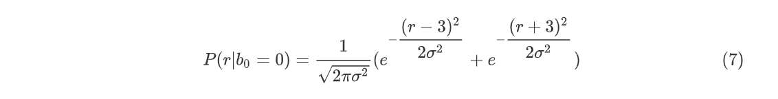 软解调：对数似然比 (log-likelihood ratio, LLR） - 知乎