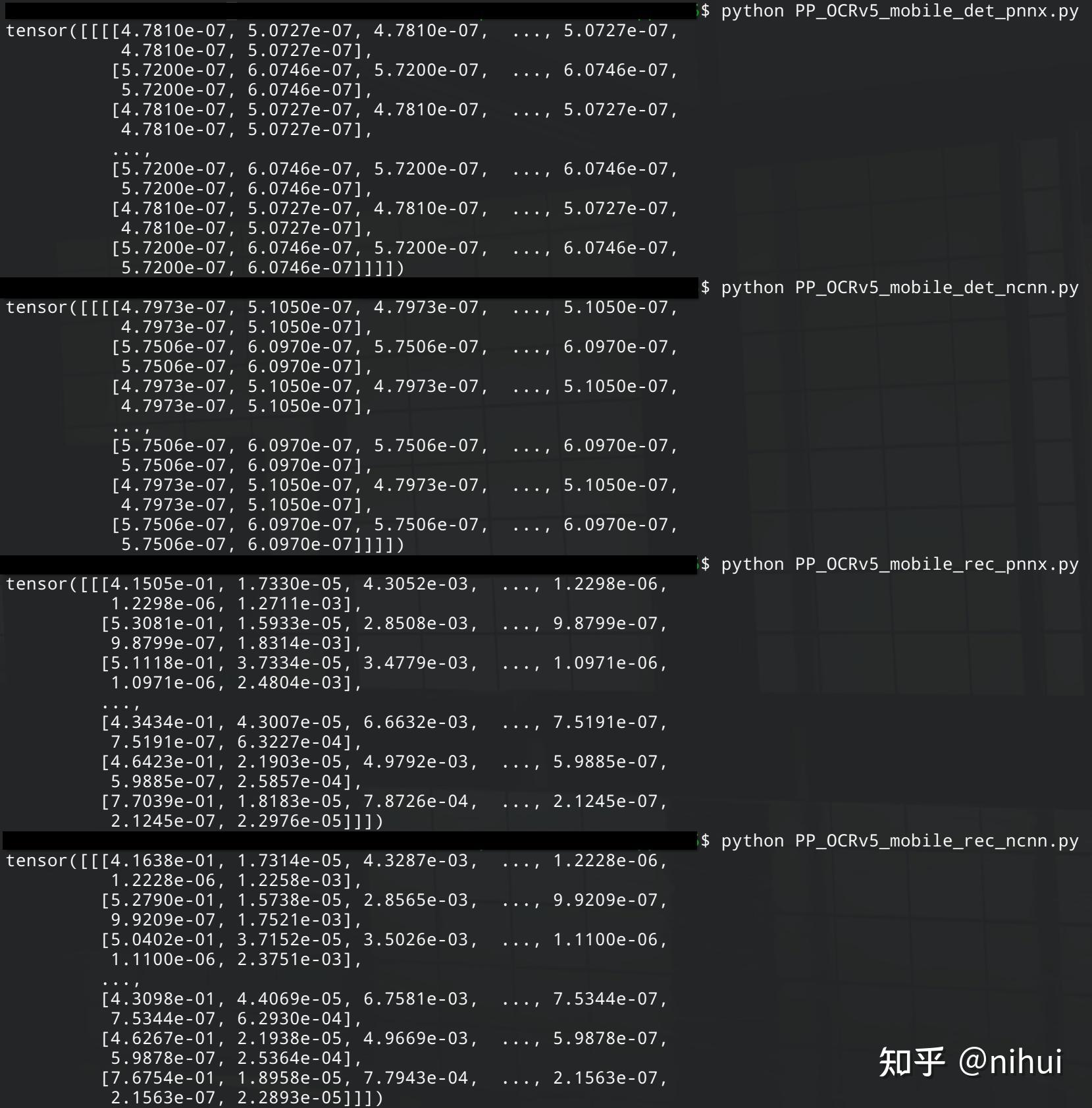 PaddleOCR v5 ncnn 略粗糙的实现流程 - 知乎