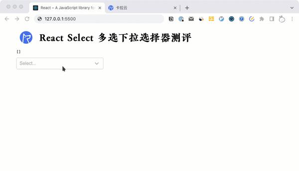 最好用的 5 个 React select 多选下拉菜单组件测评推荐 - 知乎