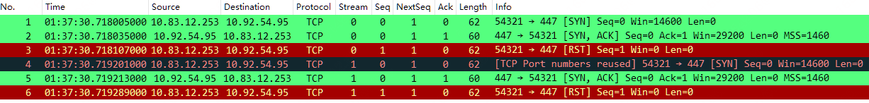 TCP Analysis Flags 之 TCP Port numbers reused - 知乎