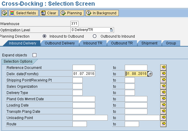 CROSS DOCKING IN SAP WAREHOUSE MANAGEMENT- One Step - 知乎