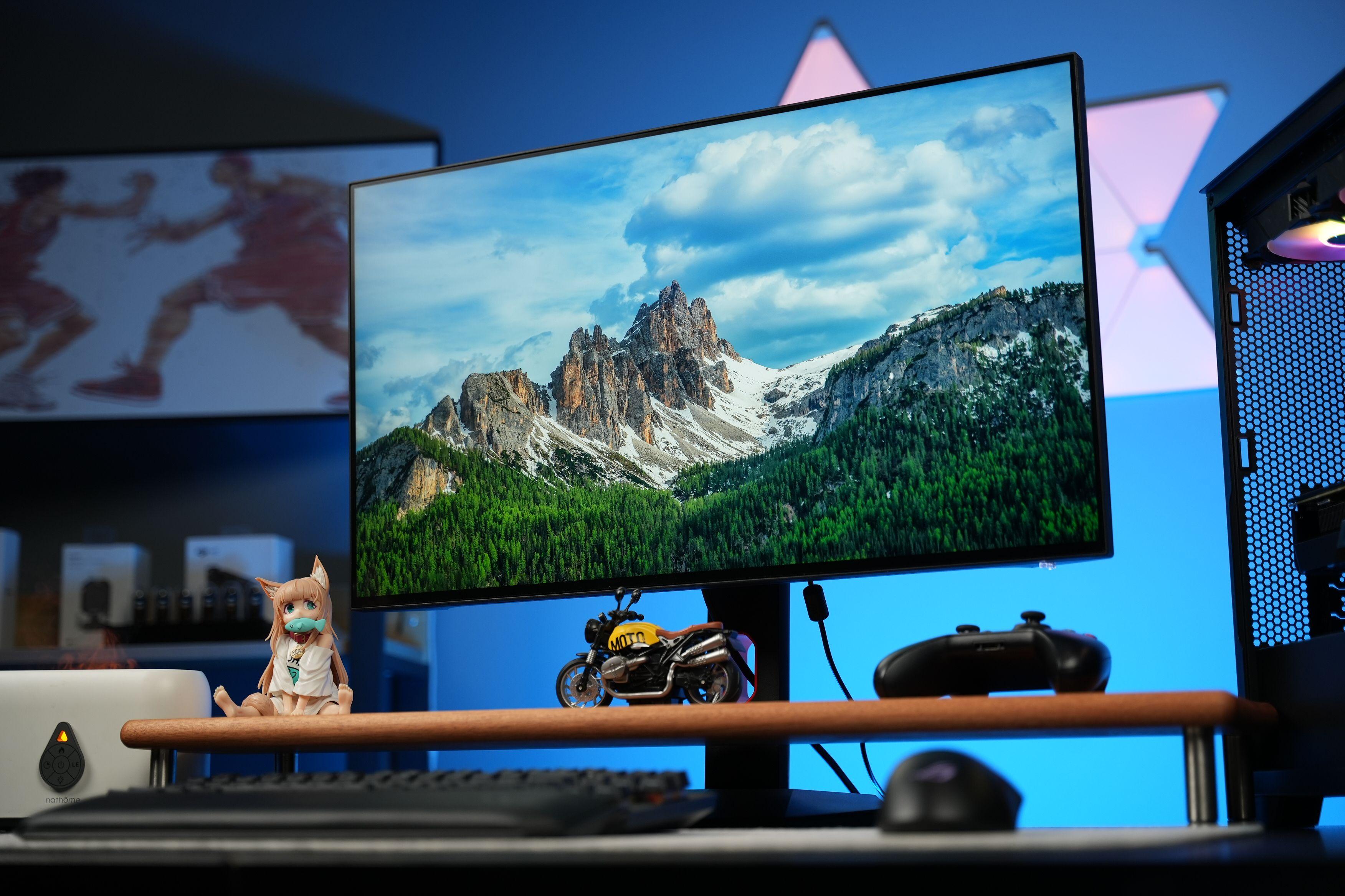 HKC神盾系列MG27U上手：Nano IPS和4K确实更配