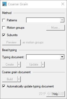 Materials Studio官方教程（Help-Tutorials）- 原子粗粒化为珠子 - 知乎