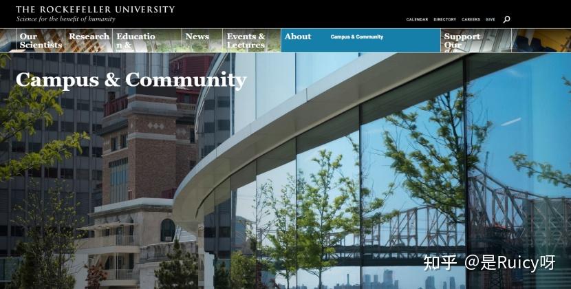 洛克菲勒大学生物科学研究生申请介绍 - 知乎