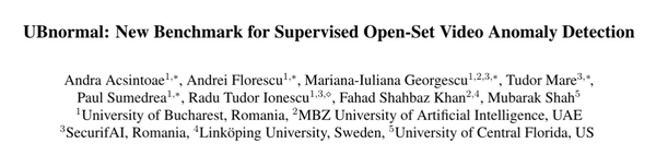 视频异常检测新基准 - 知乎