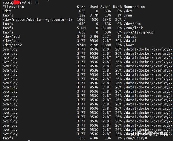 Ubuntu查看磁盘信息的命令 - 知乎