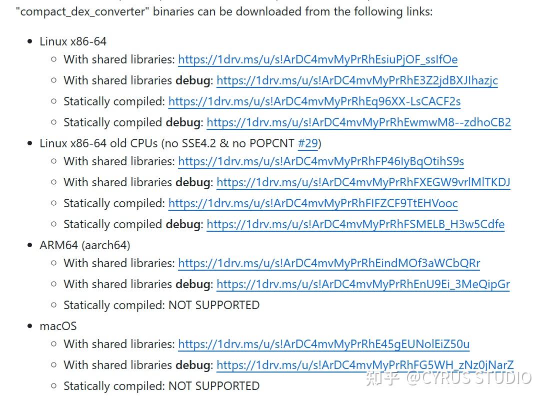 关于 dex2oat 以及 vdex、cdex、dex 格式转换 - 知乎