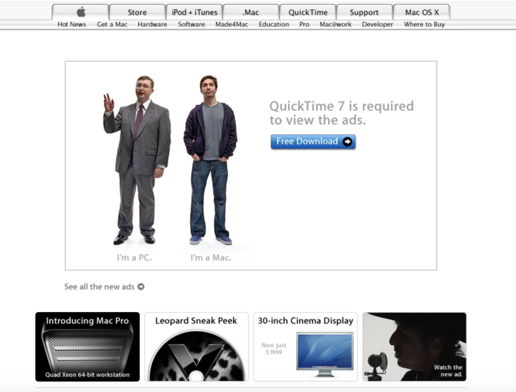 带你回忆往昔的Apple官网 - 知乎