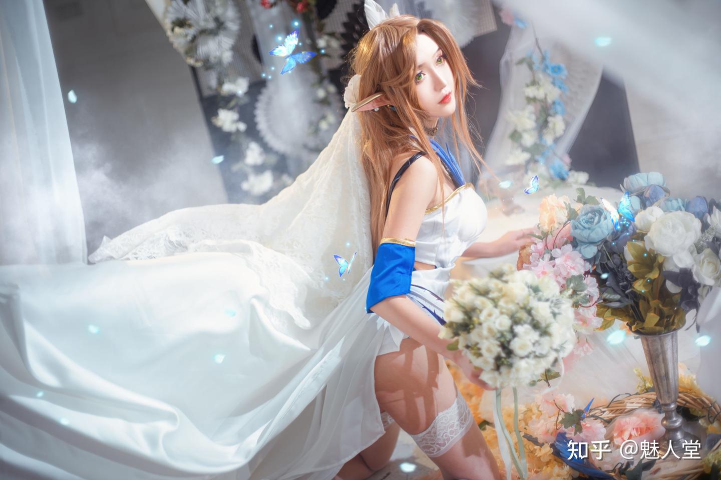 腐团儿Ikaros个人资料， 12张COS《蒂雅娘》图集 - 知乎